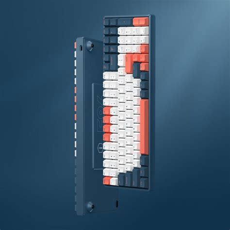 Bàn Phím Cơ Iqunix F96 Coral Sea Wireless Rgb Cherry Nhà Phân Phối
