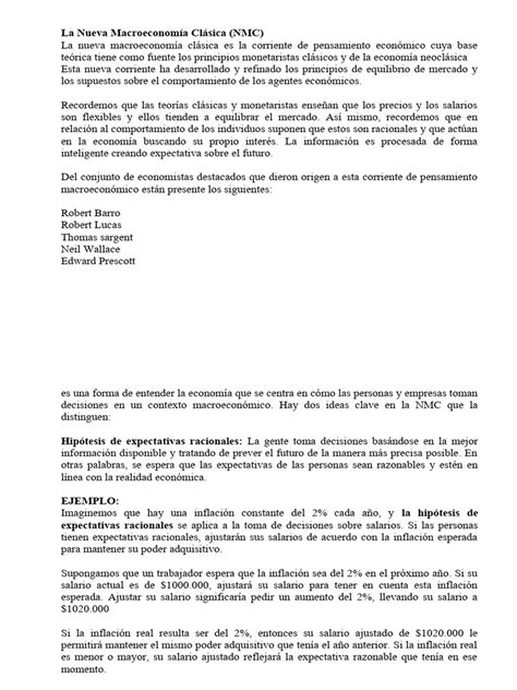 Expo De Economia Pdf Inflación Ciencias Económicas