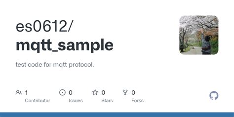 Github Es0612mqttsample Test Code For Mqtt Protocol