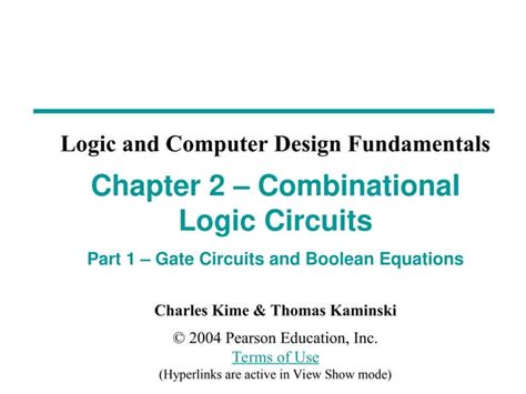 Digital Logic Tutorial Combinational Logic Ppt