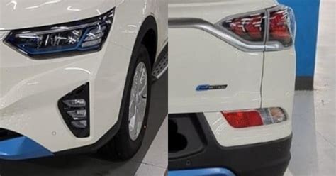 쌍용자동차가 첫 순수 전기차로 내놓은 코란도 이모션 디자인 공개됐다 사진 위키트리