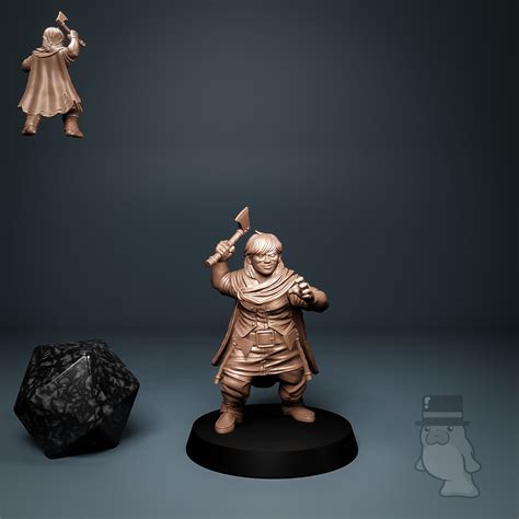 Female Dwarf Dnd Heroes Rangers Tytan Troll Mini Manatee New Zealand