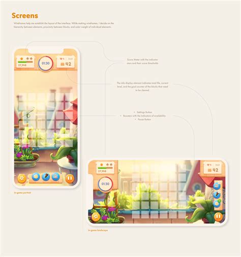 Game Ui City Build Puzzle On Behance