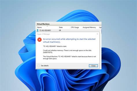 Not Enough Disk Space Error In Hyper V 4 Ways To Fix It