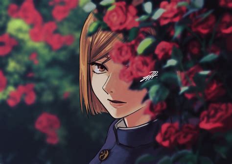 Nobara Kugisaki Hd Wallpaper Jujutsu Kaisen By 1000