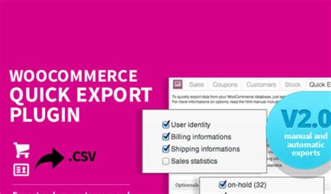 Woocommerce Quick Export Plugin 242 Wp Themes And Plugins