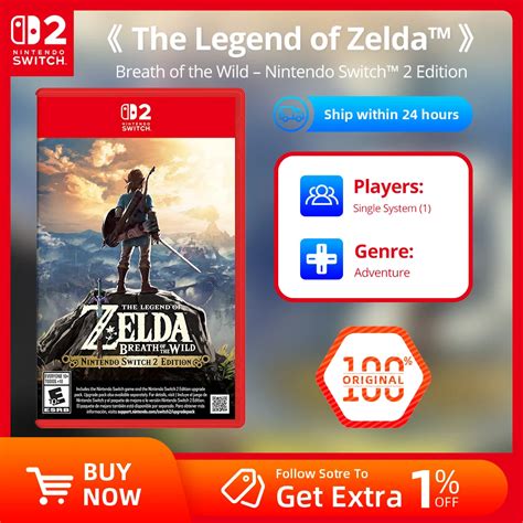 The Legend Of Zelda Breath Of The Wild Switch 2 Edition What You