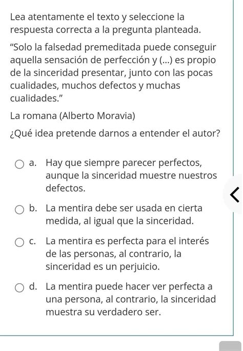 “solo La Falsedad Premeditada Puede Conseguir Aquella Sensación De