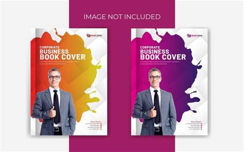 Premium Vector Business Book Cover Design Template In A4 With Vector