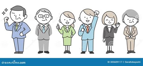 Employee Generations Comparison Infographics Vector Illustration
