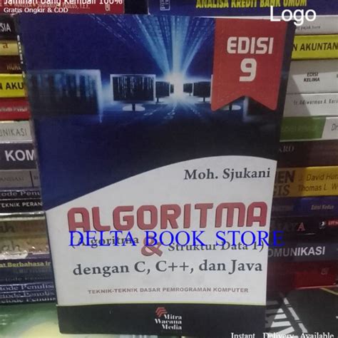 jual kode h18g algoritma algoritma dan struktur data 1 dengan c c dan