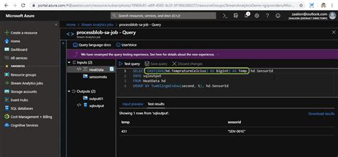 implementing azure stream analytics data visualization with powerbi