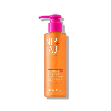 nip fab illuminate vitamin c fix cleanser gel detergente viso 145ml