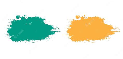 Premium Vector Hand Drawn Grunge Brush Splatter