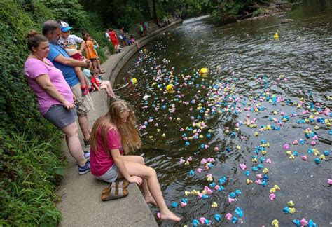 Take A Quack At Napervilles Annual Riverwalk Duck Race