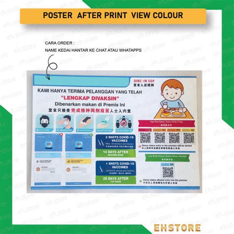 Sop Postermelintangdine Inbilangan Pekerja Notis Sop Terbaru Dine