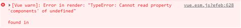 Error In Render “typeerror Cannot Read Property ‘components‘ Of