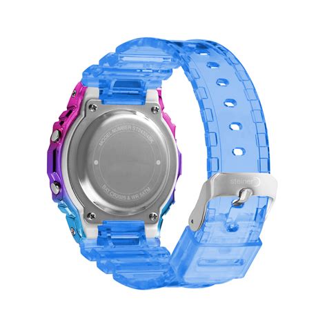 Reloj Dama Digital 45 Mm Azul Zurich Store