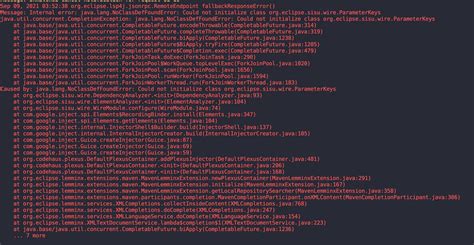 Interation Lemminx Maven In Emacslsp Mode Mavens Settings Cannot Get Then Throw Npe · Issue