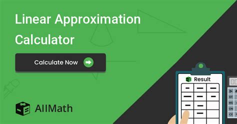 Linear Approximation Calculator