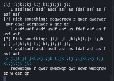 Output Gets Corrupted If Content Cannot Fit The Terminal Issue Magmax Python Inquirer