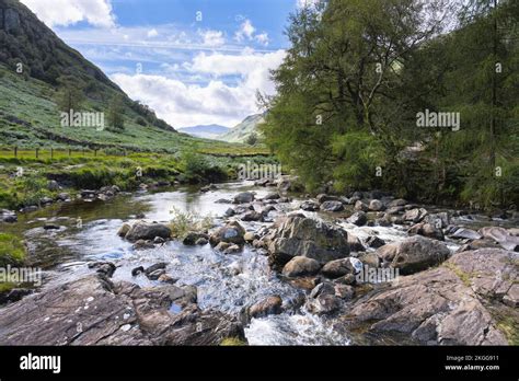 Galleny Force Borrowdale The Lake District Cumbria England Stock