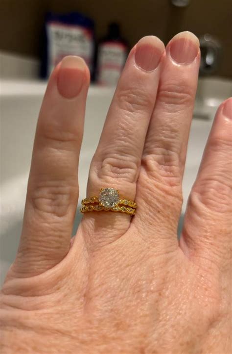 The Sofia Gold Vintage Scalloped Engagement Ring Modern Gents