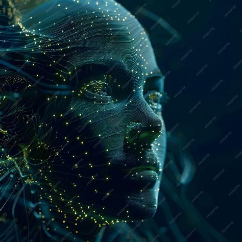 Premium Photo Big Data And Artificial Intelligence Concept Machine Learning And Cyber Mind