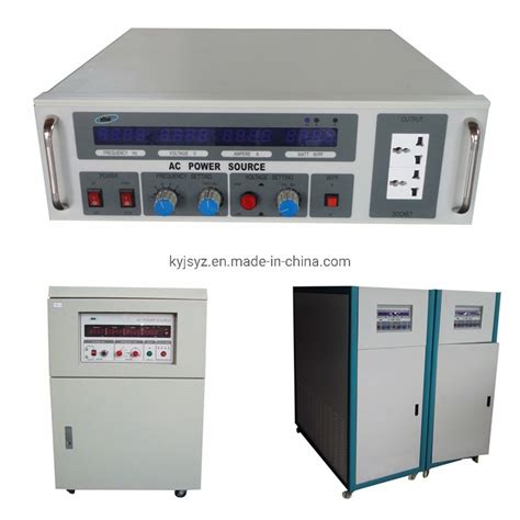Variable Frequency Ac Power Source 5kva For Air Conditioner Test