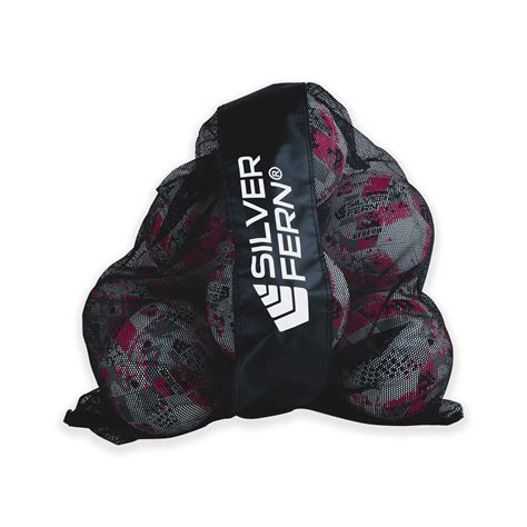 10 Ball Pack Kereru Trainer Pink Silver Size 5 Silver Fern