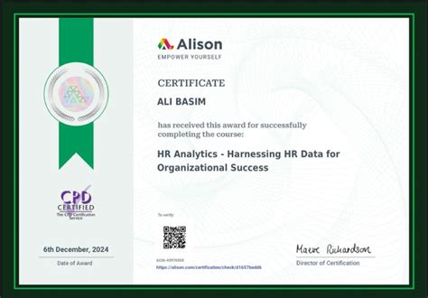 Ali Basim On Linkedin Just Completed The Hr Analytics Harnessing Hr Data For Organizational