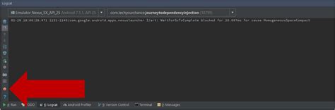 Logcat Terminate Application TechYourChance