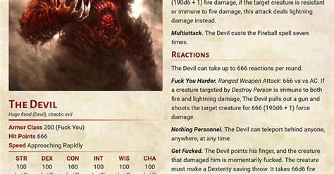 The Devil 5e Album On Imgur