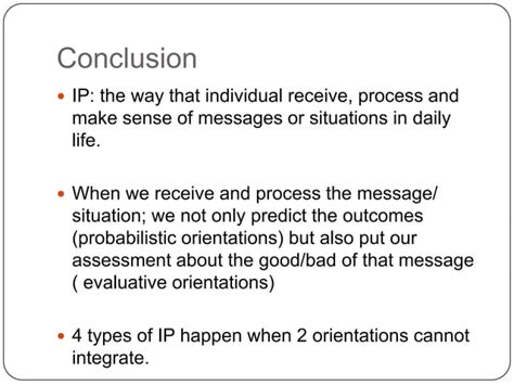 persuasion theory of problematic integration pptx science