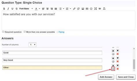 — Add Input Field To Singlemultiple Choice Question