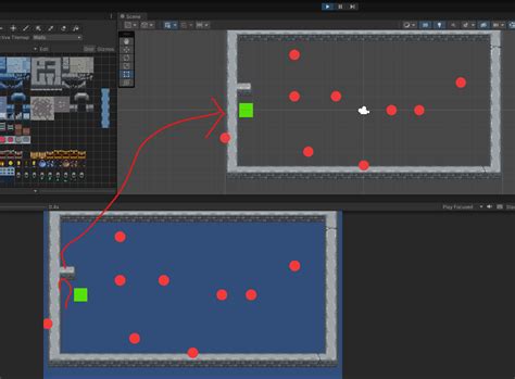 Tilemap Collider Behaving Differently In Game Tab Compared To Scene Tab