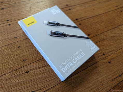 This Baseus Usb C Cable Has A Real Time Watt Readout And Now We Can Never Go Back
