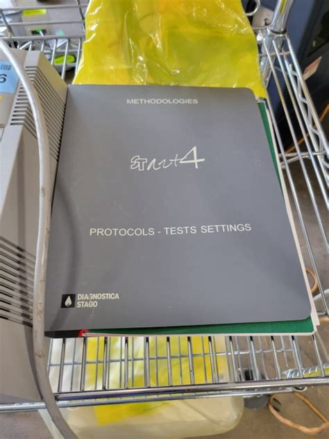 Diagnostica Stago Start 4 Hemostasis Analyzer For Sale
