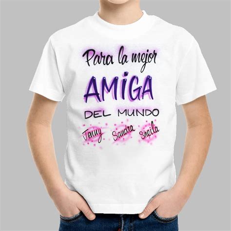 Camisetas De Mejores Amigas Remeras Personalizadas Para Mejores Amigas