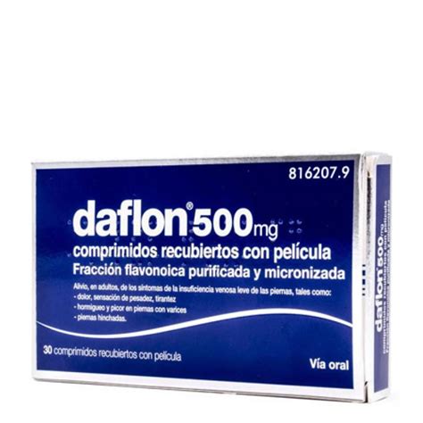 Daflon 500 Mg 30 Comprimidos Recubiertos Farmacia Calàbria