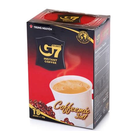 Trungnguyen G7 3in1 커피믹스 18개입 믹스 커피 스틱 베트남 원두 에누리 가격비교