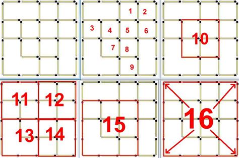 Four How Many Squares Are There