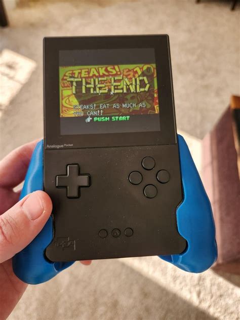 I Made A Console Accurate Grip For The Analogue Pocket Full Sized Complex Rear Contours Inner