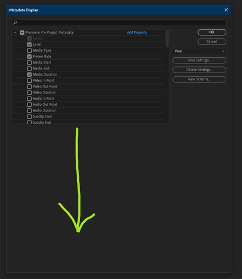 resizing the metadata display dialog box does adobe community
