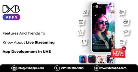 Features And Trends To Know About Live Streaming App Development In Uae