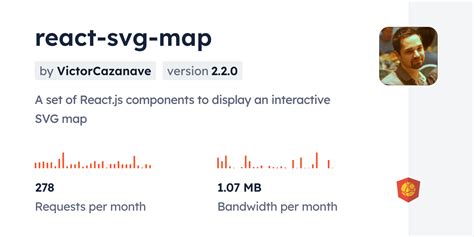 React Svg Map Cdn By Jsdelivr A Cdn For Npm And Github