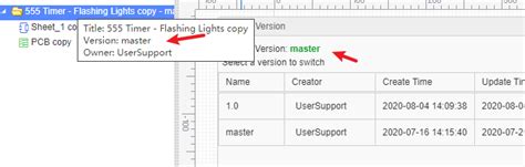 Version Control Easyeda Std User Guide