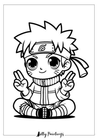 19 Free Naruto Coloring Pages Printable Pdf Files