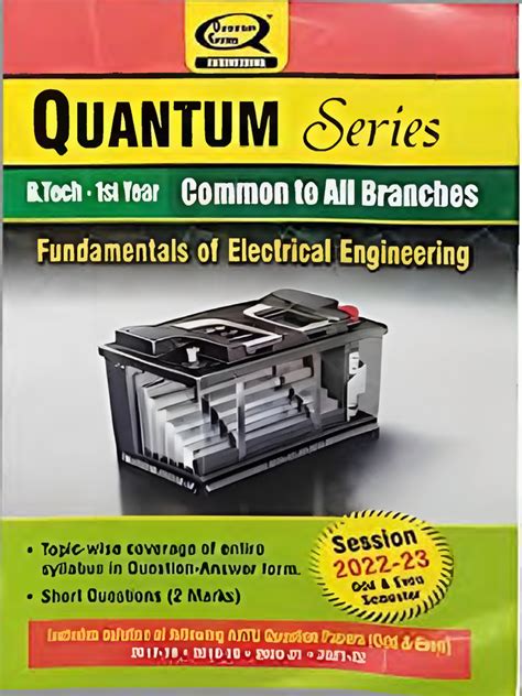 Electrical Bee Latest 2022 2023 Quantum Series Searchable Pdf