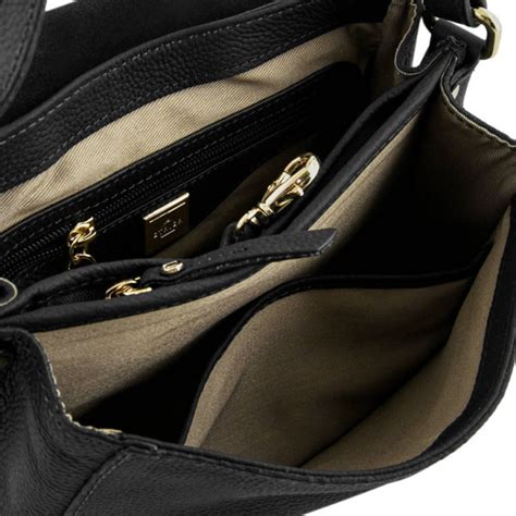Etrier Tradition Sac Besace Cuir Noir